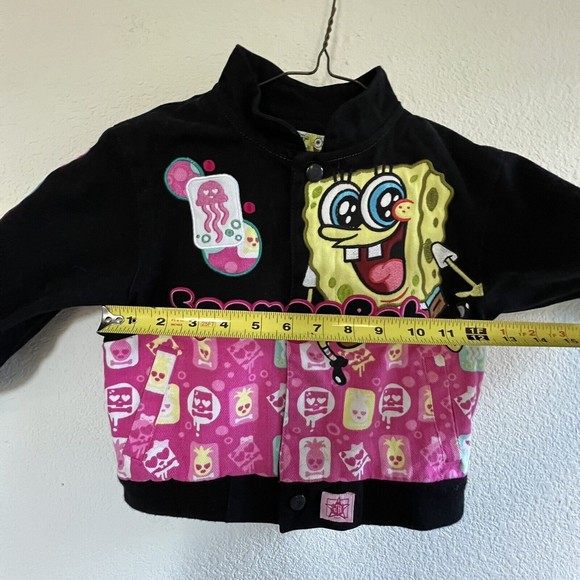 Jackets & Coats | Vintage Jh Design Spongebob Squarepants Nascar Jacket ...
